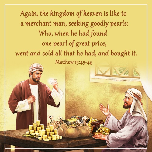 Bible Verse – Matthew 13:45-46