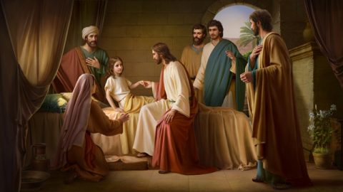 Bible Story Jesus Healing the Bleeding Woman