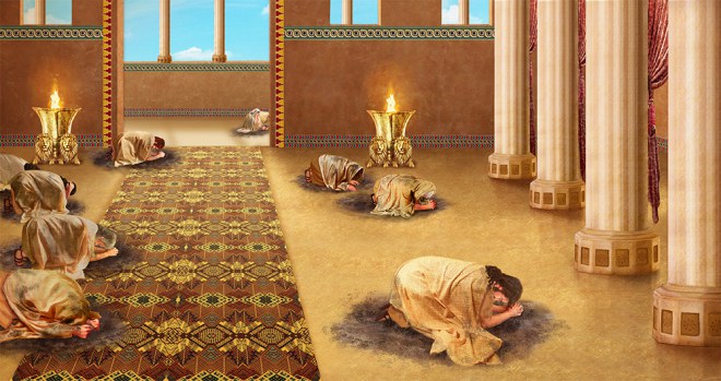 The Repentance of Nineveh's King Wins Jehovah God's Commendation